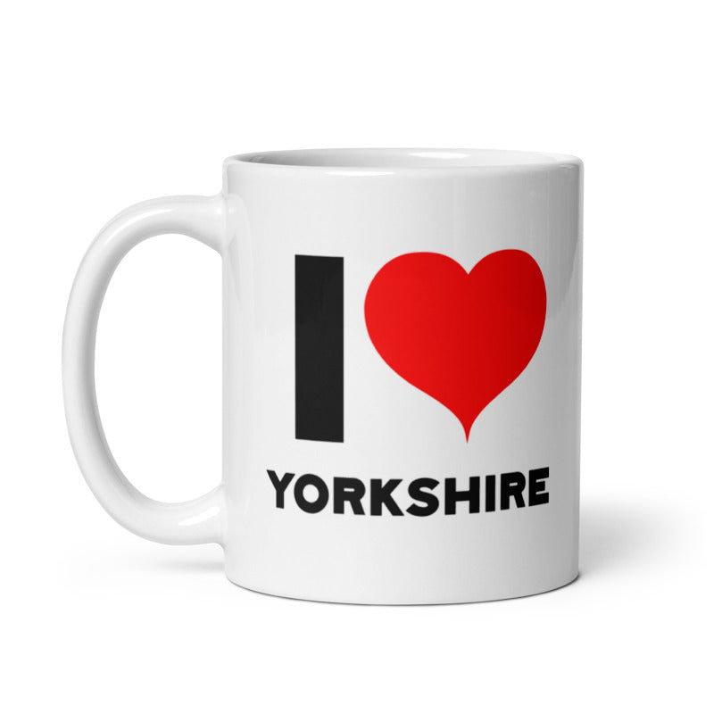 I Love Yorkshire Mug – Yorkshire T-Shirts