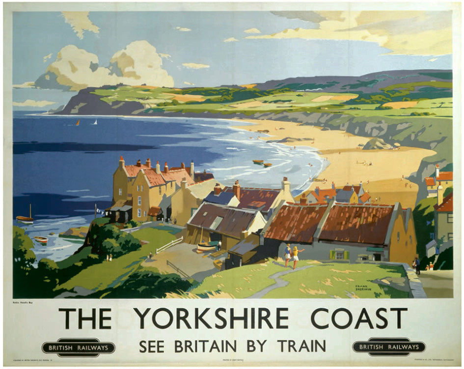 Yorkshire Coast Poster – Yorkshire T-Shirts